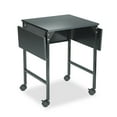 Safco Machine Stand with Drop Leaves - Black - Walmart.com