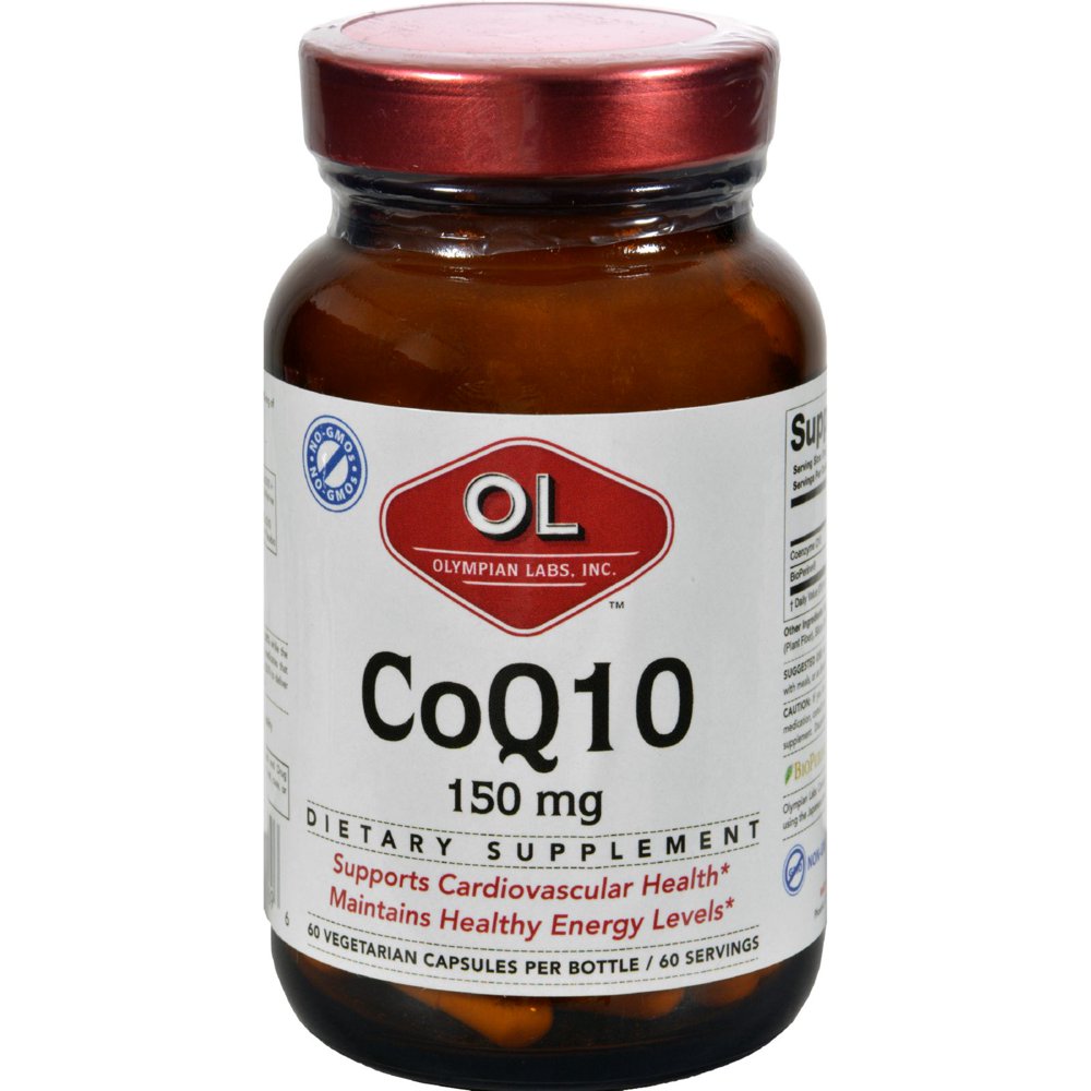 Olympian Labs Coenzyme Q10 Extra Strength - 150 mg - 60 Capsules ...