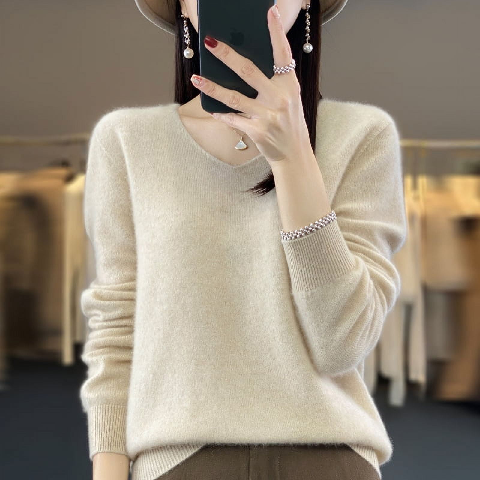 Click here for Yyfashion New 100 Merino Pure Wool Sweater In Wint... prices