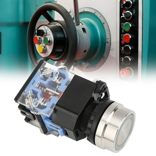 Interruptor pulsador sin componente de control de luz Diámetro de instalación de 22 mm LA38 ...