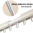 Wall Mount Curtain Rail Track System Roman Rod Heavy-Duty Curtains ...