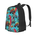Backpack Cartoon Large Capacity Laptop Bag, Casual Travel Camping ...