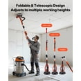 VEVOR Drywall Sander, 850W Electric Drywall Sander, Popcorn Ceiling ...