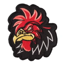 Fighting Angry Rooster Patch, Birds & Animal Patches - Walmart.com