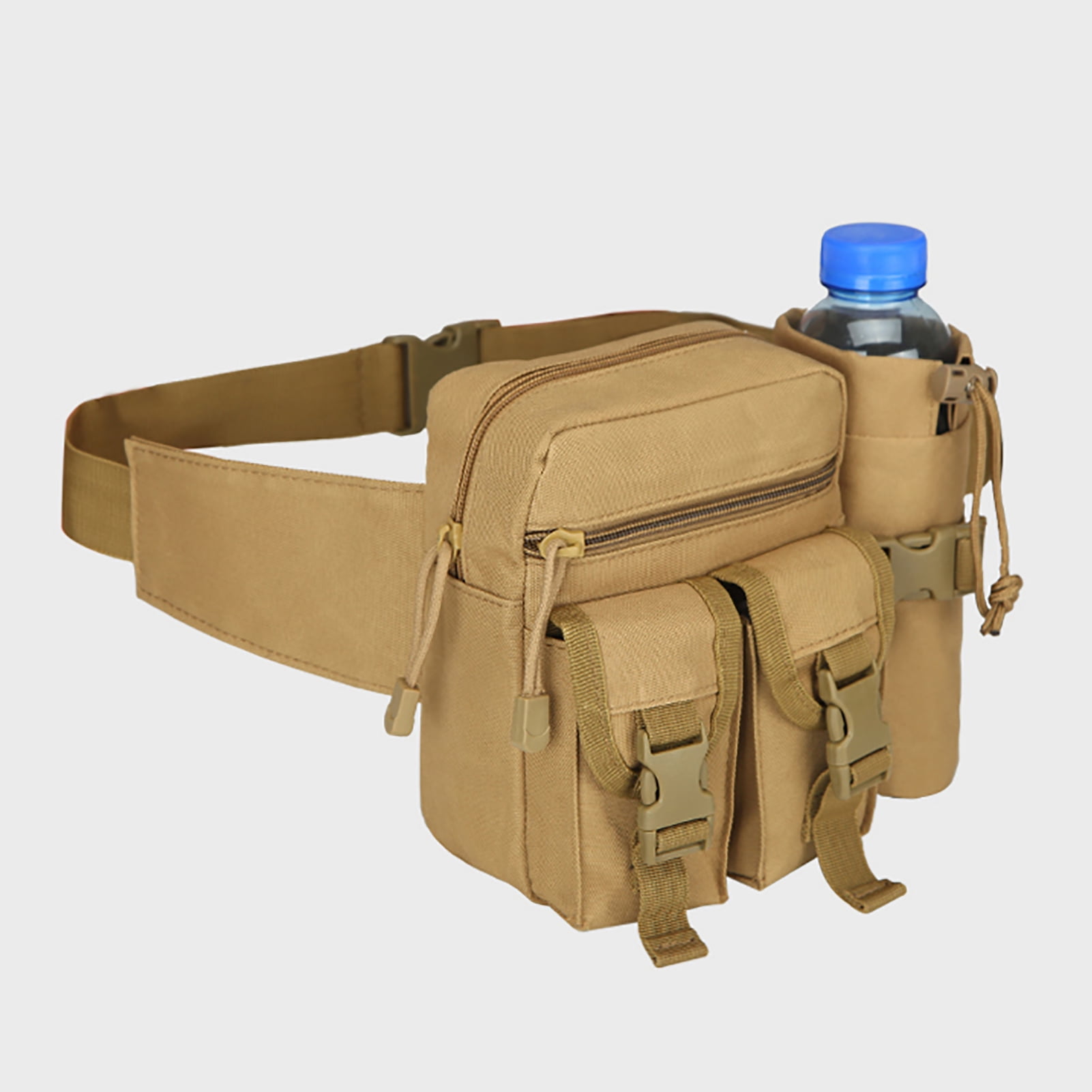 Click here for Yeacher Unisex Waist Bag Bottle Pocket Waterproof... prices