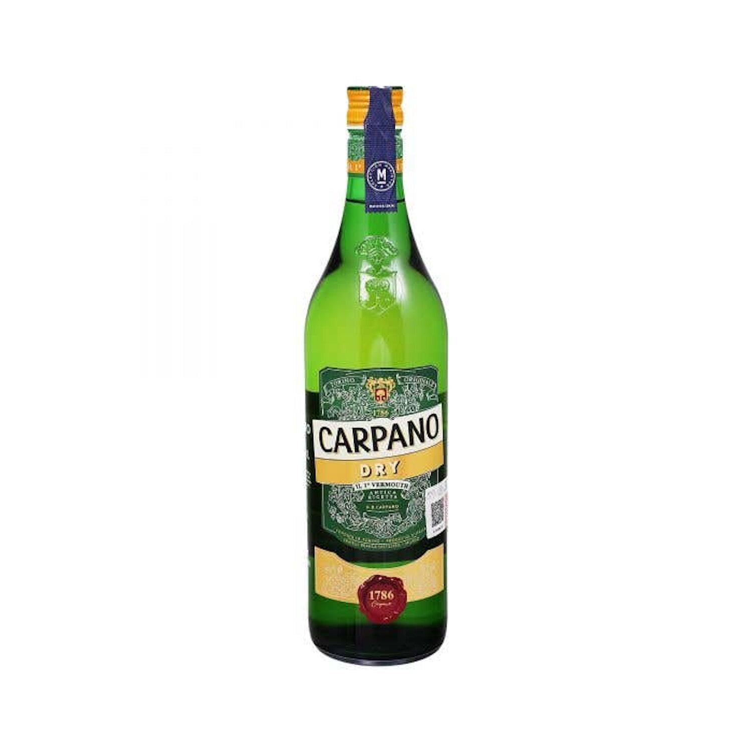 Pack de 12 Vermouth Carpano Dry Blanco 1L 1 | Walmart en línea