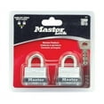 Master Lock 22T 1-1/2" No. 22 Warded Laminated Padlocks 2 Pack ...