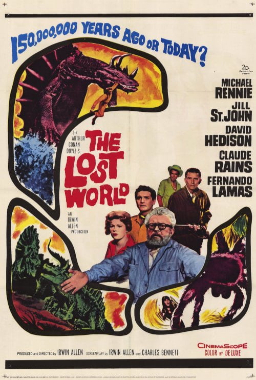 The Lost World - movie POSTER (Style A) (27" x 40") (1960) - Walmart.com
