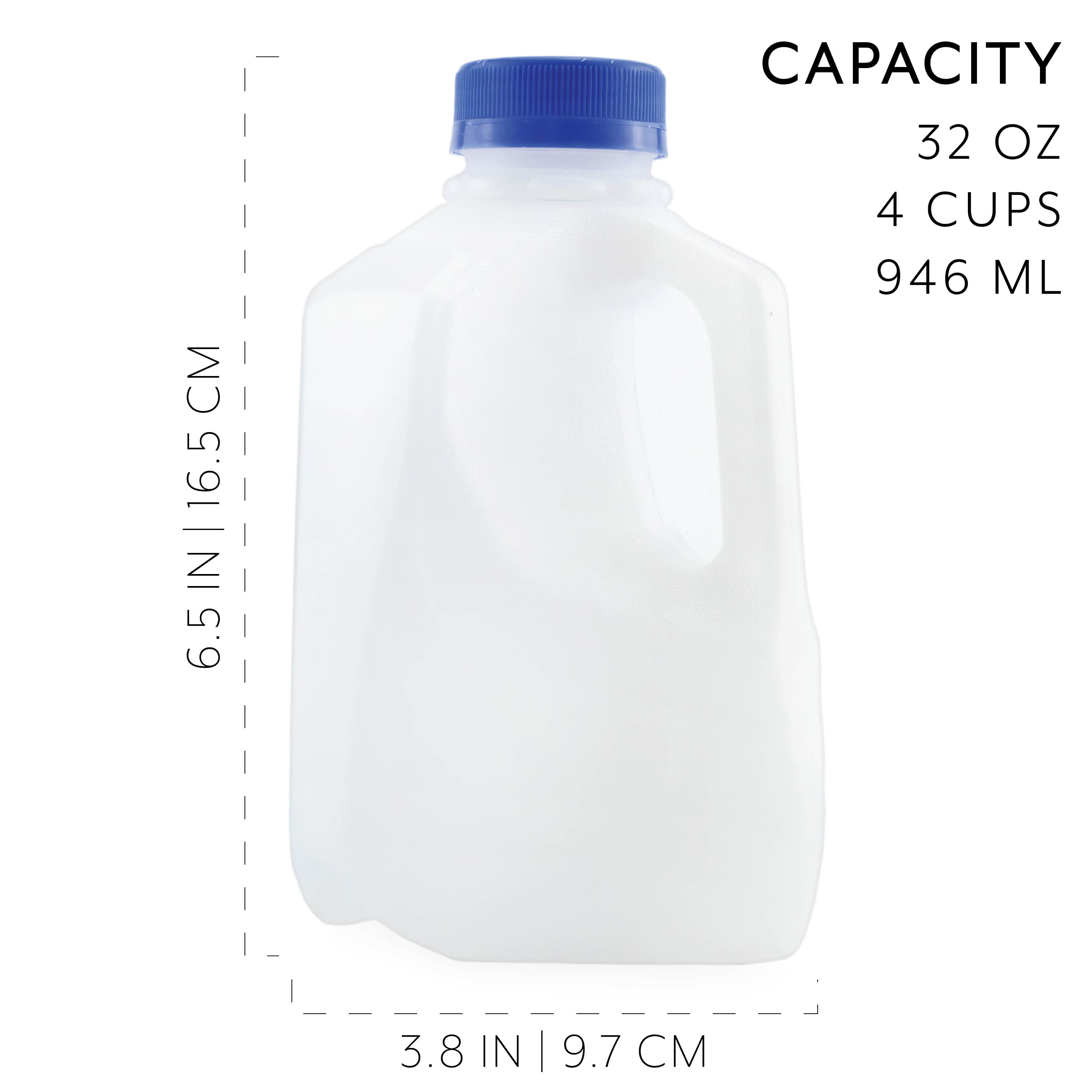 Empty Plastic Milk Carton