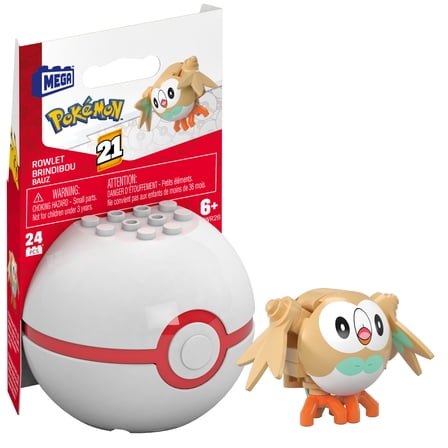 MEGA Pokemon Building Toy Kit Combee 15 Pieces with Action Figure and ...