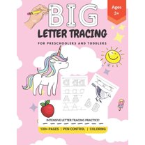 Letter Tracing And Coloring Book: As First Learn to Write workbook ...