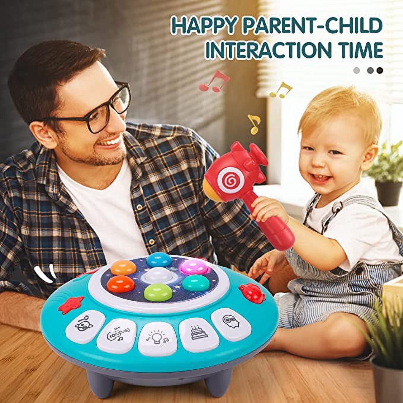 8 in 1 Multifunctional Music Pounding Toy Toddler Toys for Boys Girls Age 2 3 4 Boy Girl Toys 2 4 Year Old Learning Toys for Kids Age 2 3 4 Toys for 2 3 Year Old Boy Gifts Walmart