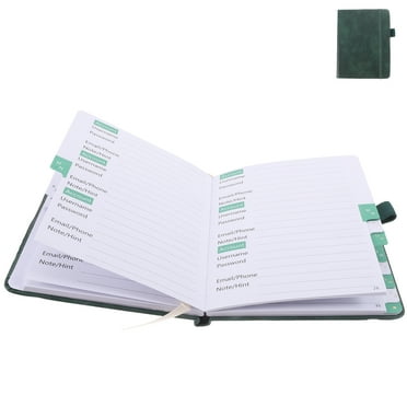 At-a-glance Telephone/address Book, 4-7/8 X 8, Black - Walmart.com