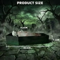 Animated Coffin Skeleton with Light-Up, Sound Activated Skeleton with ...