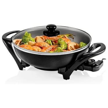 Presto Stainless Steel Electric Wok 05900 - Walmart.com
