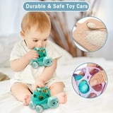Baby Toy Cars 6 to 12 Months,Toddler Rattle and Roll Car with Playmat ...