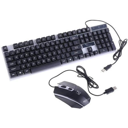 Keyboard Mouse Combo Gaming,Keyboard and Mouse Set Gaming,USB Charging ...