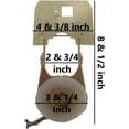 Toto THU128 3.25-inch Replacement Counter-Balanced Flapper Flush Valve ...