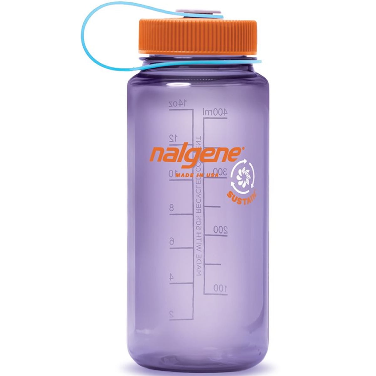 Nalgene Sustain 16 oz. Wide Mouth Water Bottle - Amethyst - Walmart.com
