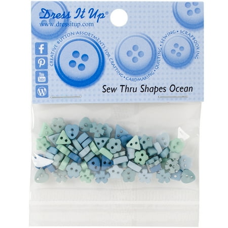Jesse James Tiny Button Mix - Ocean | Walmart Canada