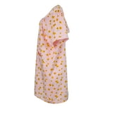 Sindrella Women's Plus Size Cotton Blend Snap Front Duster Robe With ...