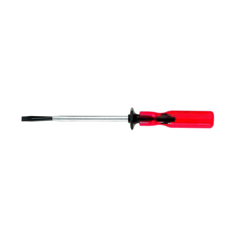 Klein Tools K34 4 in. Slotted Screw Holding Screwdriver - Red - Walmart.com