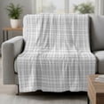 Buffalo Plaid Blanket Soft Cozy Warm Throw Blanket for Couch, Plush ...