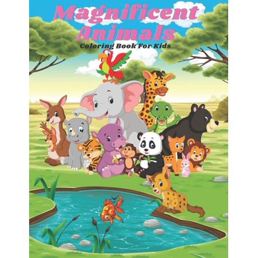 Animals Coloring Coloring Books for Kids & Toddlers: Books for Kids ...