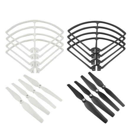 Quadcopter Blade Prop Cover Kits for S70W HS100 RC Aircraft Parts ...