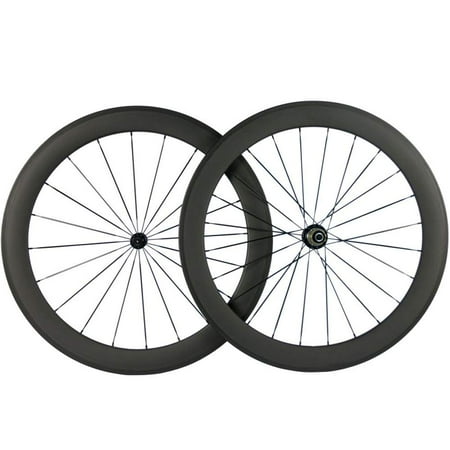 SUPERTEAM 60mm Wheelset 700c Clincher 25mm U-Shape Carbon Fiber Wheel ...