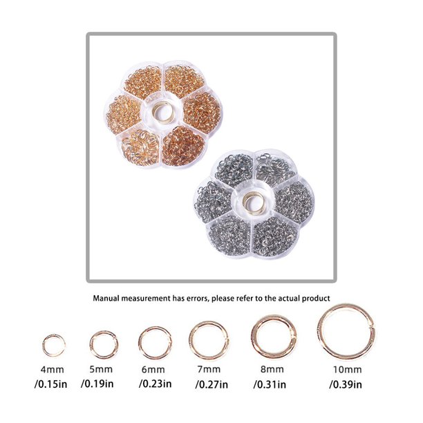 pitrice Bracelets Open Jump Rings Set Kit Home Jewellery Pendant ...