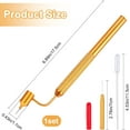 Aluminum Alloy Slanting Fine Line Paint Pen Artists Student Sketch ...