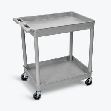 Rubbermaid Commercial Products Janitor Cart- 8in. Wheels- 4in. Casters ...