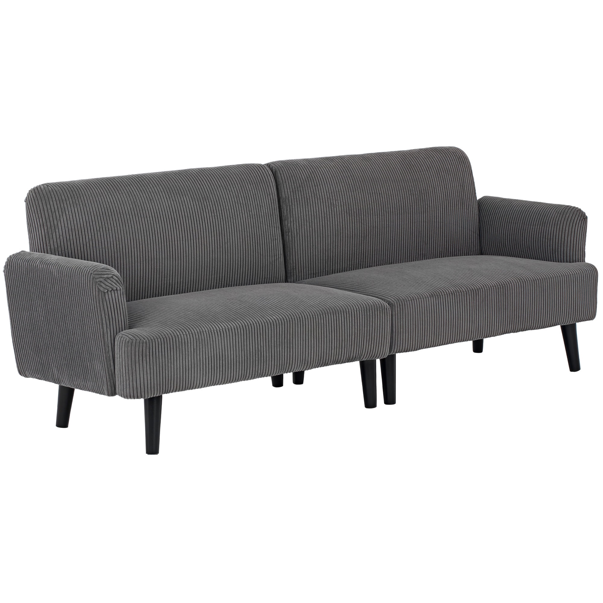 Click here for Homcom Modern Couch With Rubberwood Legs  3 Seater... prices