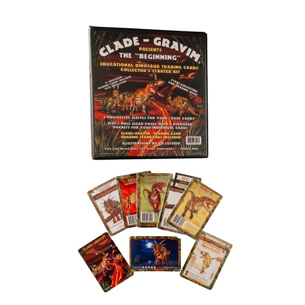 Educational Dinosaur Trading Card Collectors Starter Kit The Beginning ...