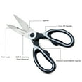 2 Pack Kitchen Scissors,Stainless Steel Heavy Duty Kitchen Shears and ...