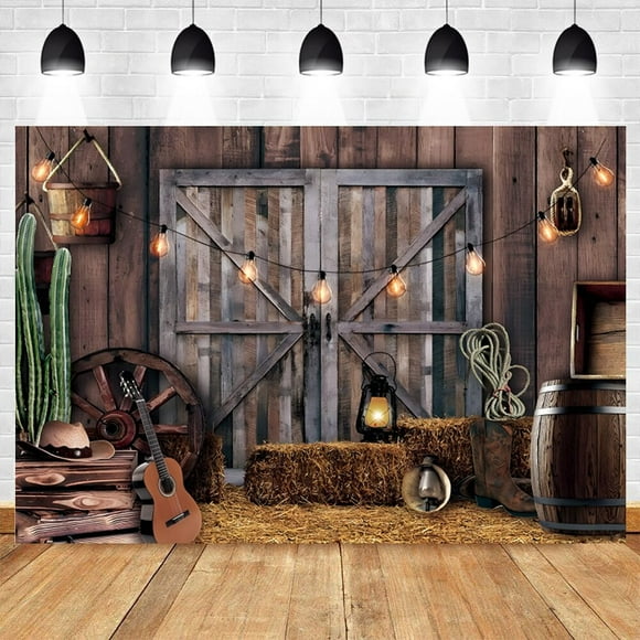 Western Photo Backdrop