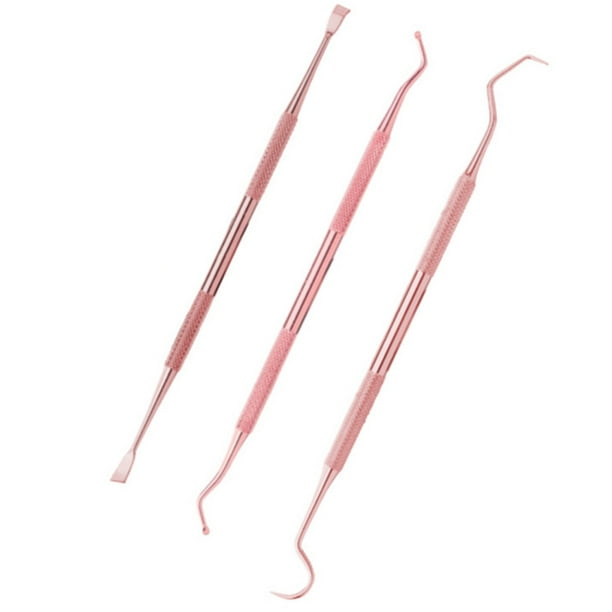 Dental tools, oral care, three-piece set, hoe type dental cleaner ...