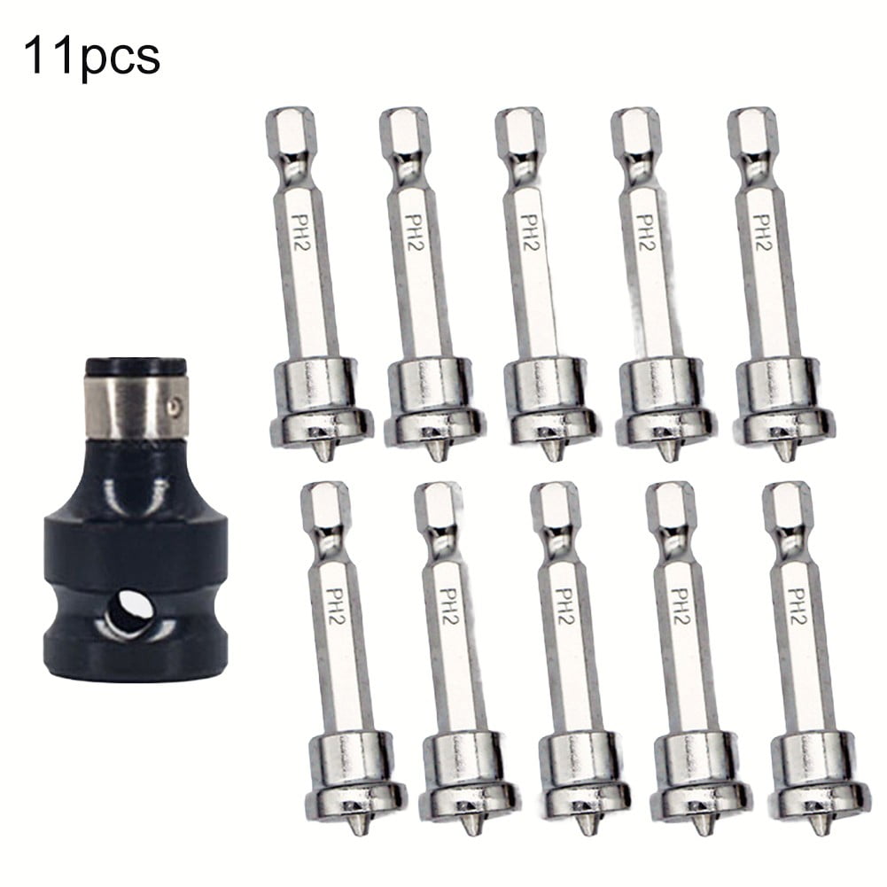 50Mm Drywall Screwdriver Bits Short Depth Stop Plasterboard Gypsum ...