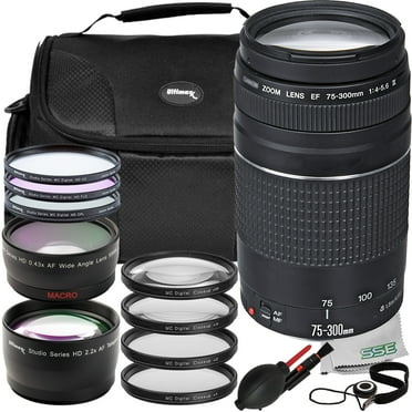 Canon EOS 4000D DSLR Camera Bundle with 18-55mm Lens + 2pc Kingston ...