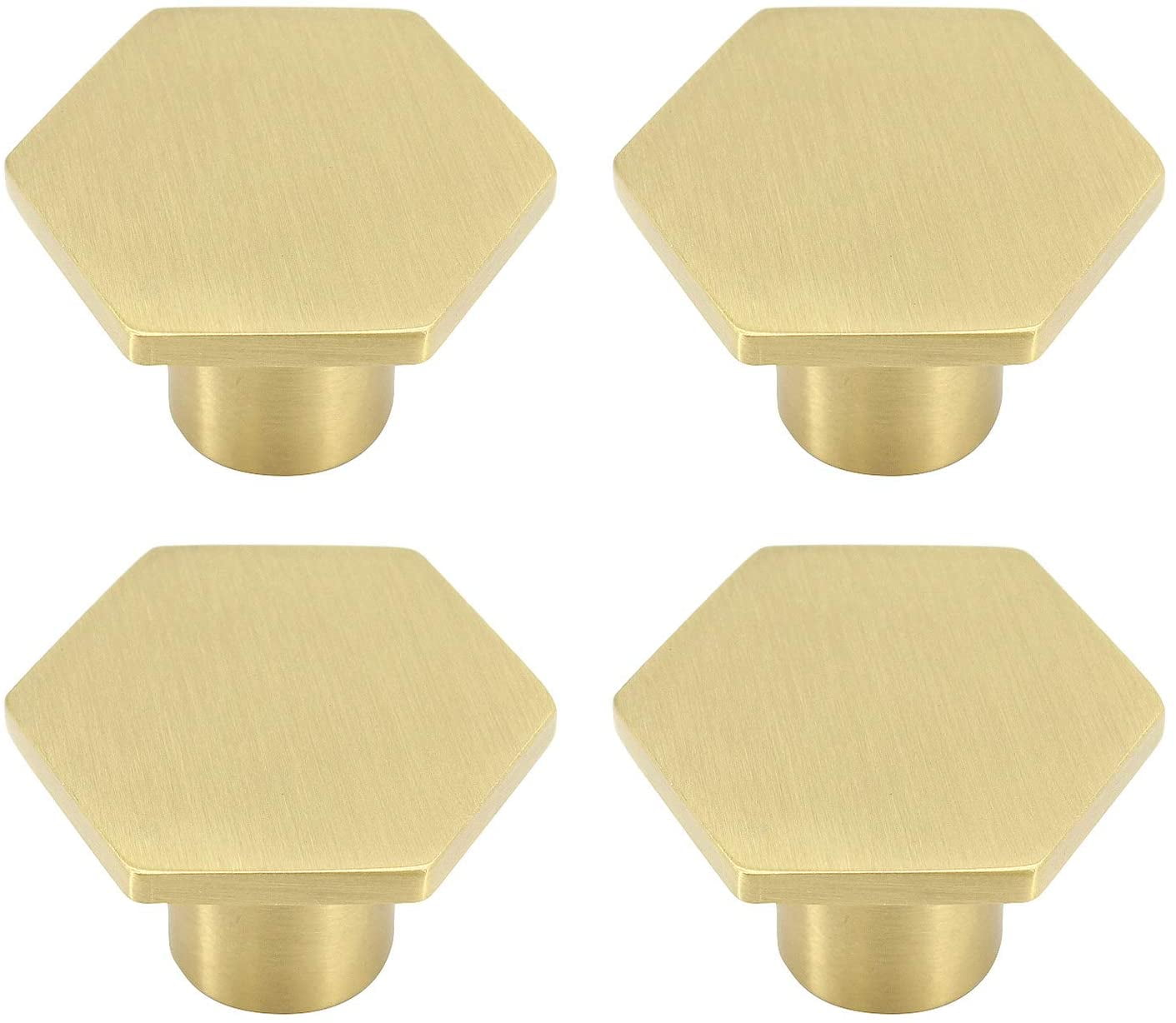 Home Improvement Knobs & Pulls Solid Brass Hexagon Cabinet Knobs etna.com.pe