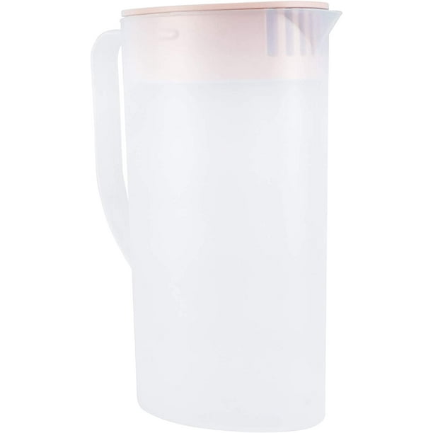 Plastic Pitcher Water Bottle Iced Tea Pitcher with Lid Drink Lemonade Pitcher Cold Water Bottle ...