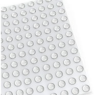 Soft Touch 4215695N 3/8" Round Clear Self Stick Bumpers 20-Piece Set ...