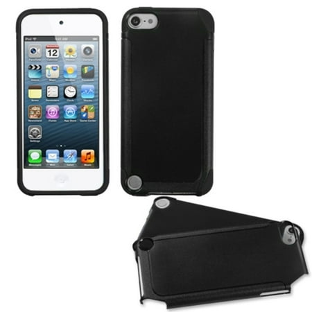 Insten Black/Black Frosted Fusion Case for iPod touch (5 5G 5th 6 6G ...
