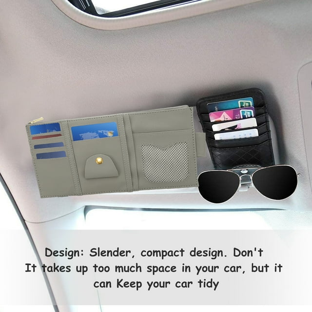 Car sun visor organizer 1pc Practical Car Sun Visor Organizer Multi ...