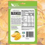 Paradise Green Premium Dried Mango Fruit Slices, 8 Individually Wrapped ...