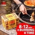 150 pcs Fire Starter - Natural Fire Starters for Campfires, Fire Pit ...