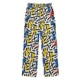 Ckdifva Irregular Shapes Line Pajama Pants Boys Girls Pajamas Bottoms ...