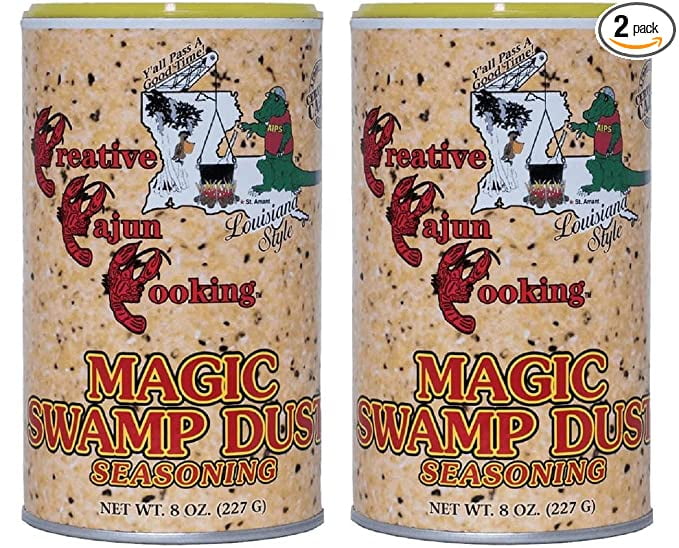 Creative Cajun Cooking Magic Swamp Dust Seasoning 8 oz Pack of 2 ...