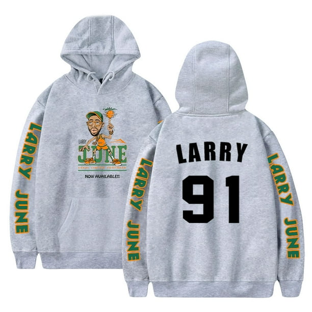 Rapper Larry June Hoodie Streetwear Clothes Unisex Pullover 91 for Logo ...